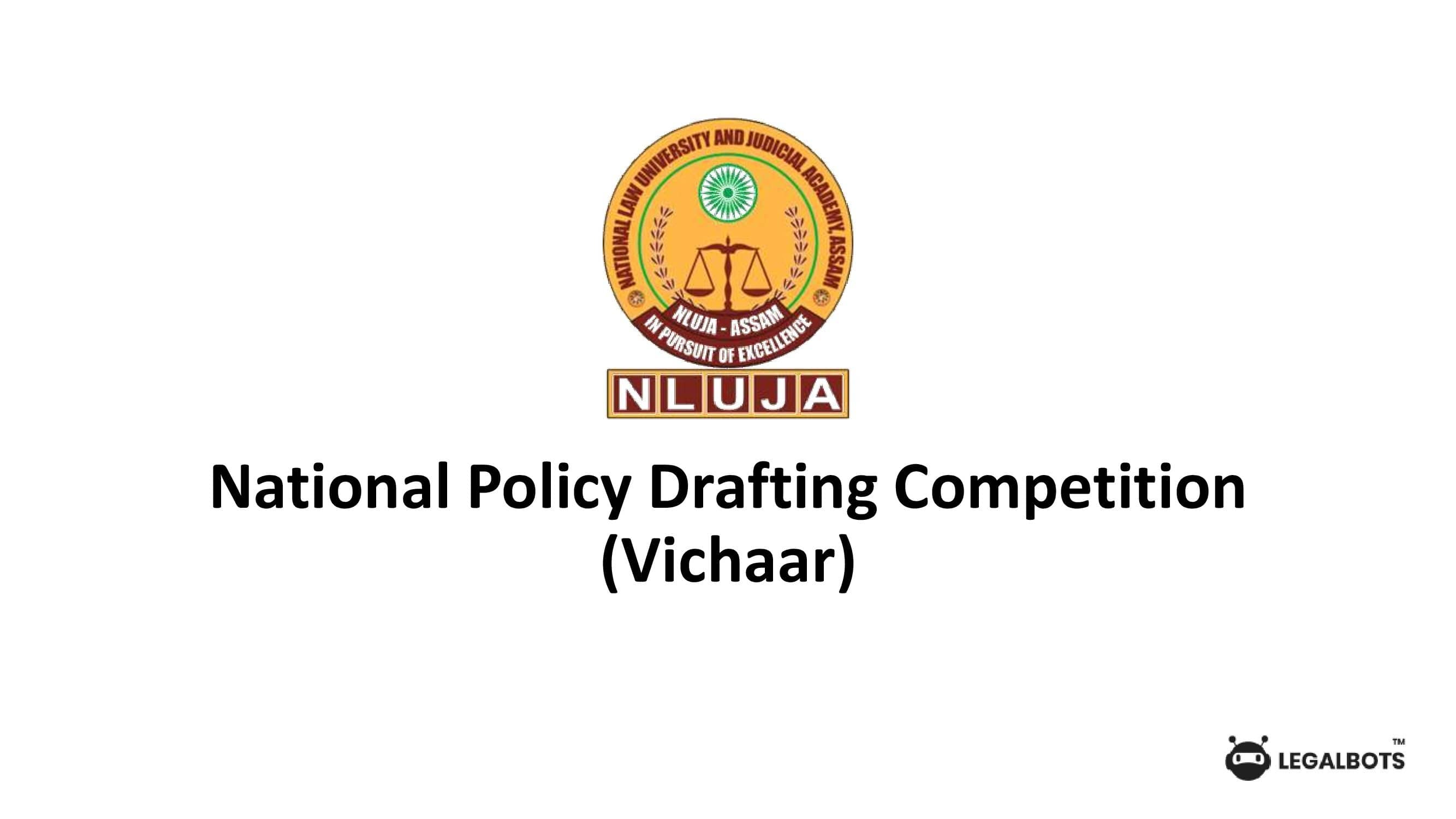 National Policy Drafting Competition